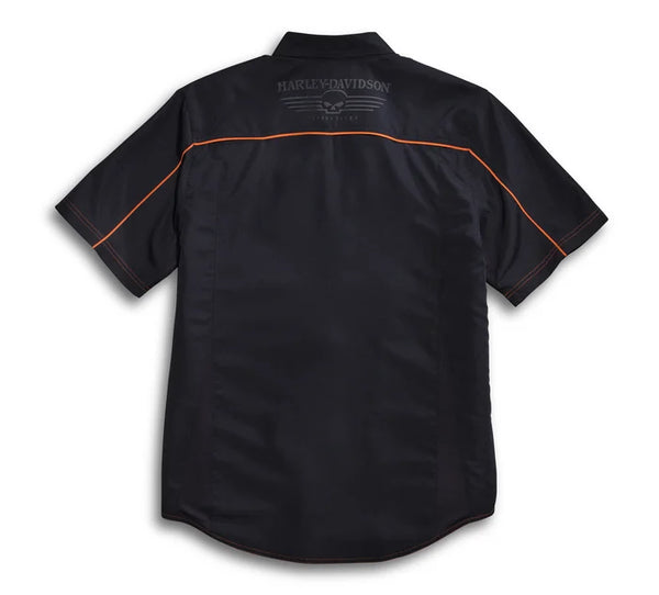 Men's Black Vented Performance Wille G Skull Shirt – Perth & Rockingham Harley-Davidson