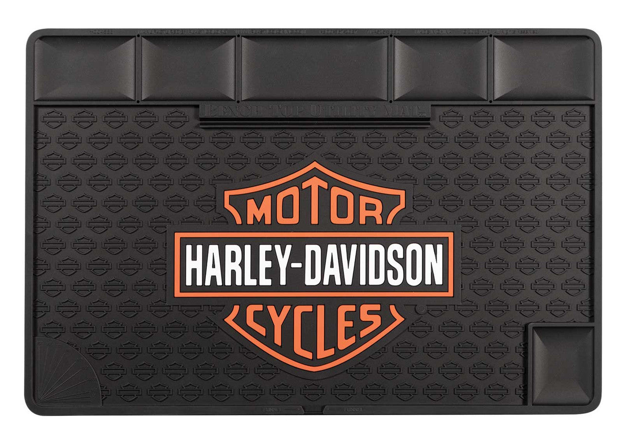 Harley-Davidson® Bar & Shield Utility Work Mat for Shop, Garage Floor ...